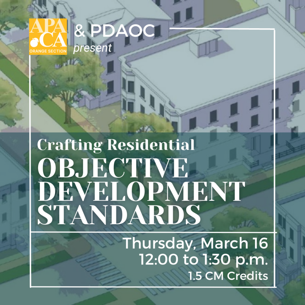Crafting Residential Objective Development Standards - Placeworks, Inc.